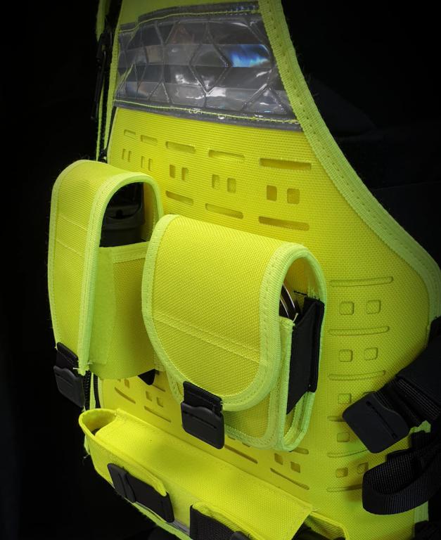 Authorities Gear PRO-MOLLE OC Spray Pouch MK-3/3.5 - Hi-VIZ YELLOW ...