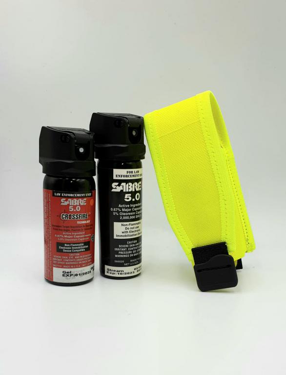 Authorities Gear PRO-MOLLE OC Spray Pouch MK-3/3.5 - Hi-VIZ YELLOW ...