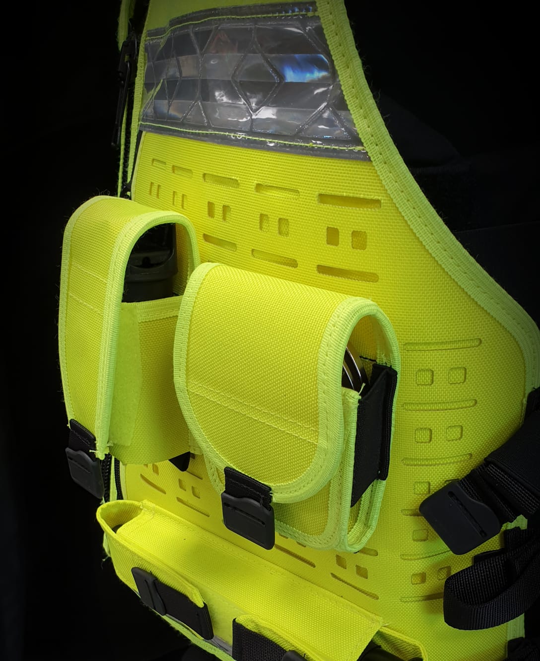 Authorities Gear HI-VIZ EQUIPMENT VEST YELLOW - Authorities Gear- For ...