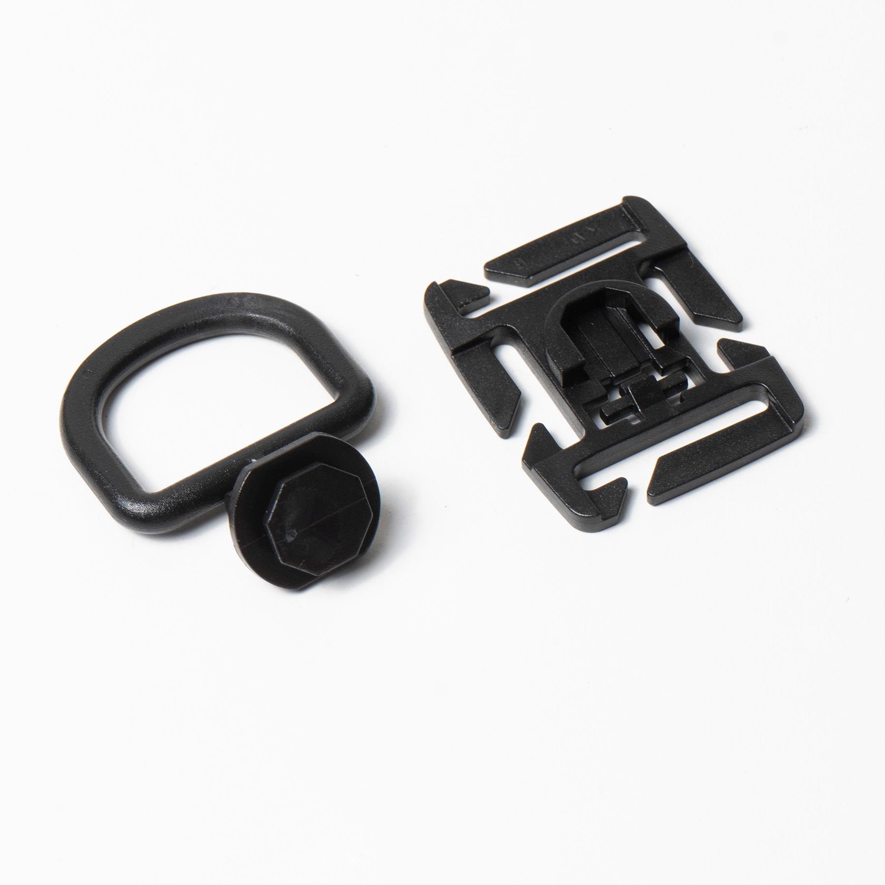 Split bar Webbing D-hanger 25mm Black - Authorities Gear- For The ...